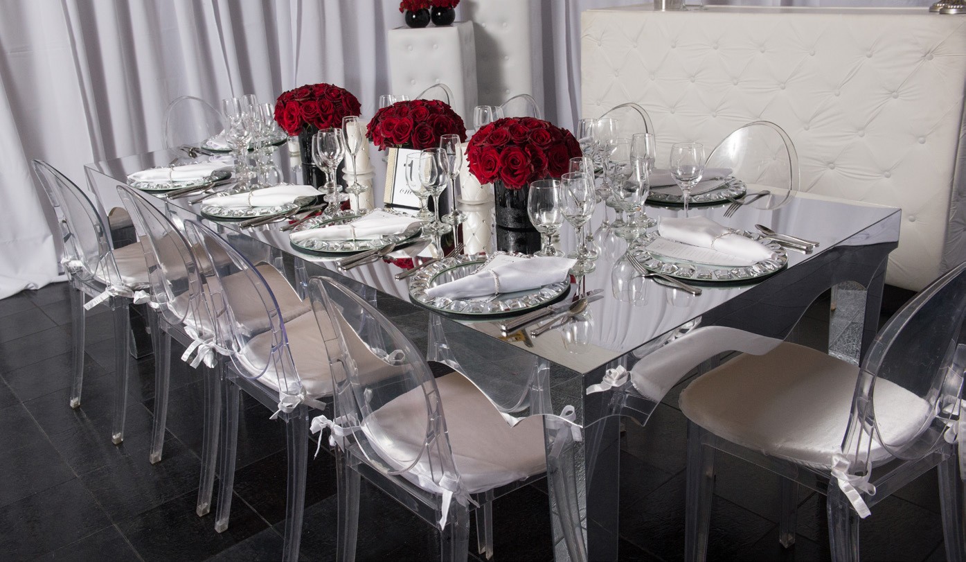 Vintage Royal Mirror Table