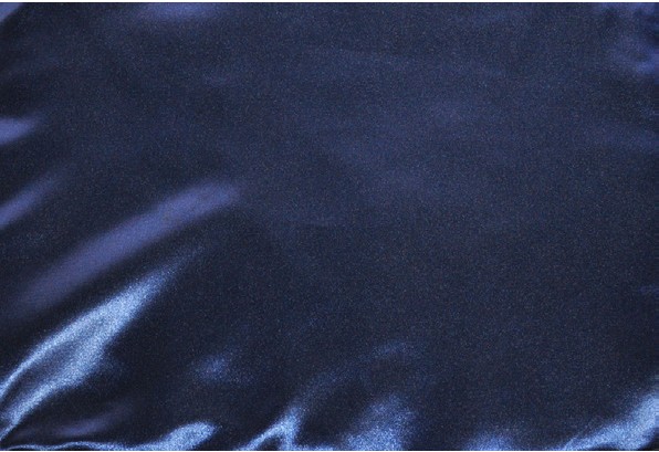 Navy Blue Satin